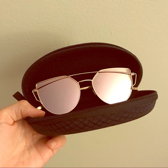 Goodnight Macaroon | Accessories | Goodnight Macaroon Pink Sunglasses ...